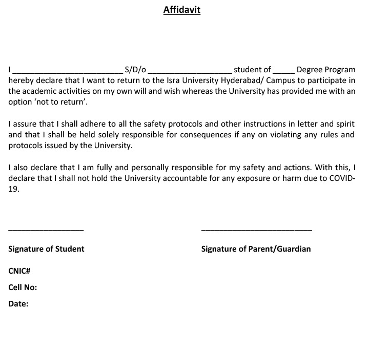 Affidavit - | Official Website